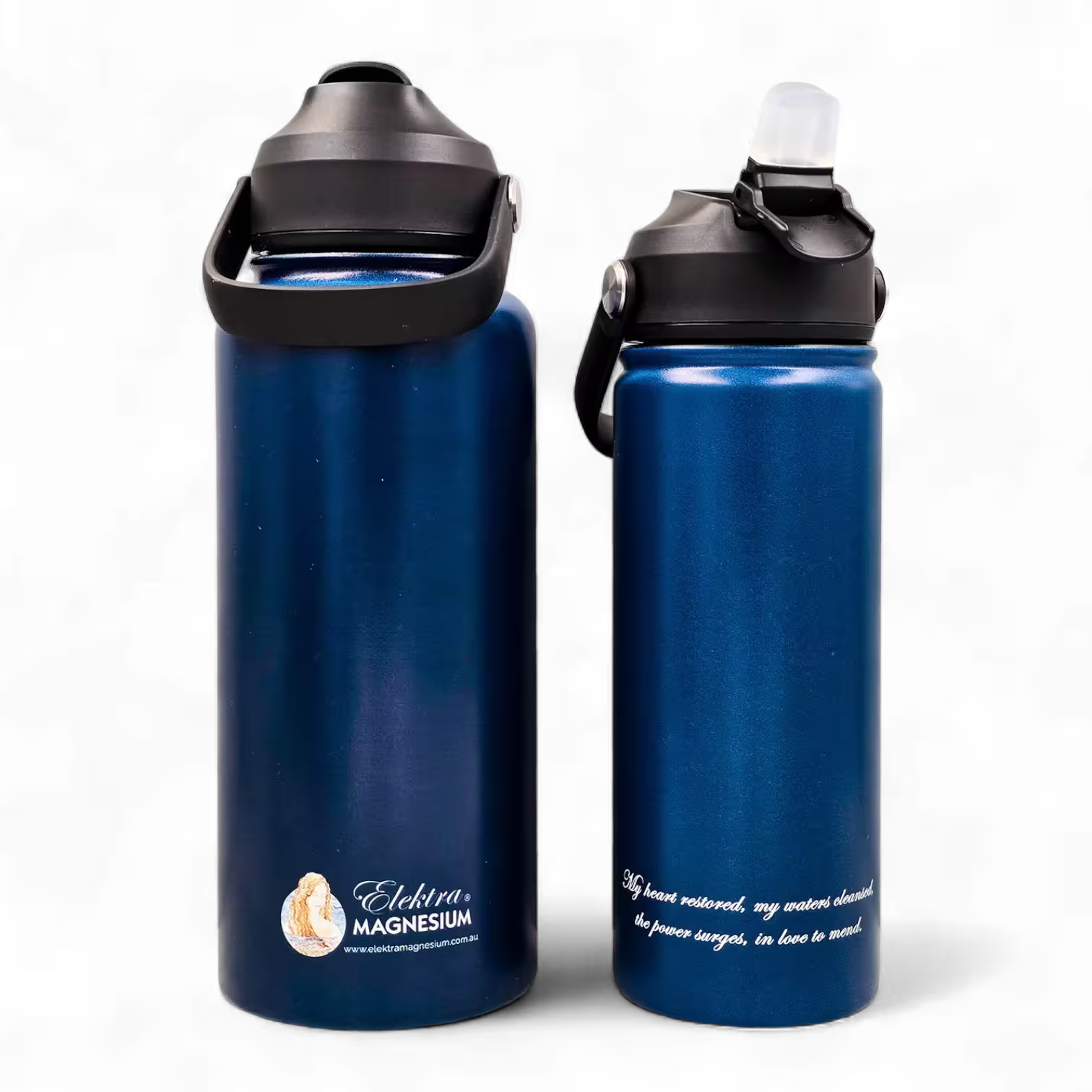 Stainless Steel Water Bottle – Elektra Magnesium